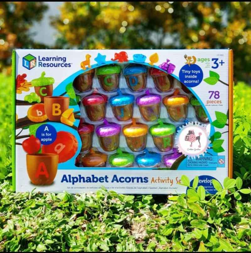 Jual Alphabet Acorns Activity Set By Learning Resources Di Seller ...