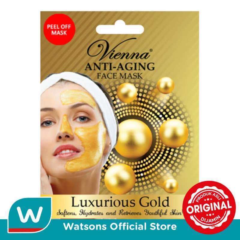 Jual Vienna Facial Mask Peel Off Anti Aging Gold Di Seller Watsons