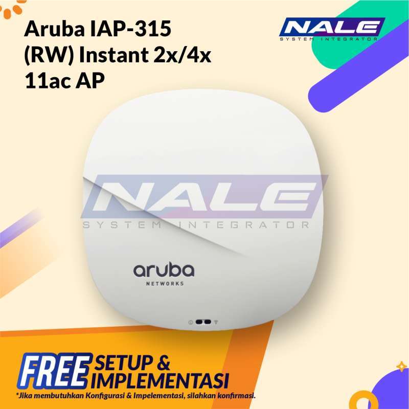 Jual Aruba IAP-315 (RW) Instant 2x/4x 11ac AP JW811A di Seller PT Nale ...