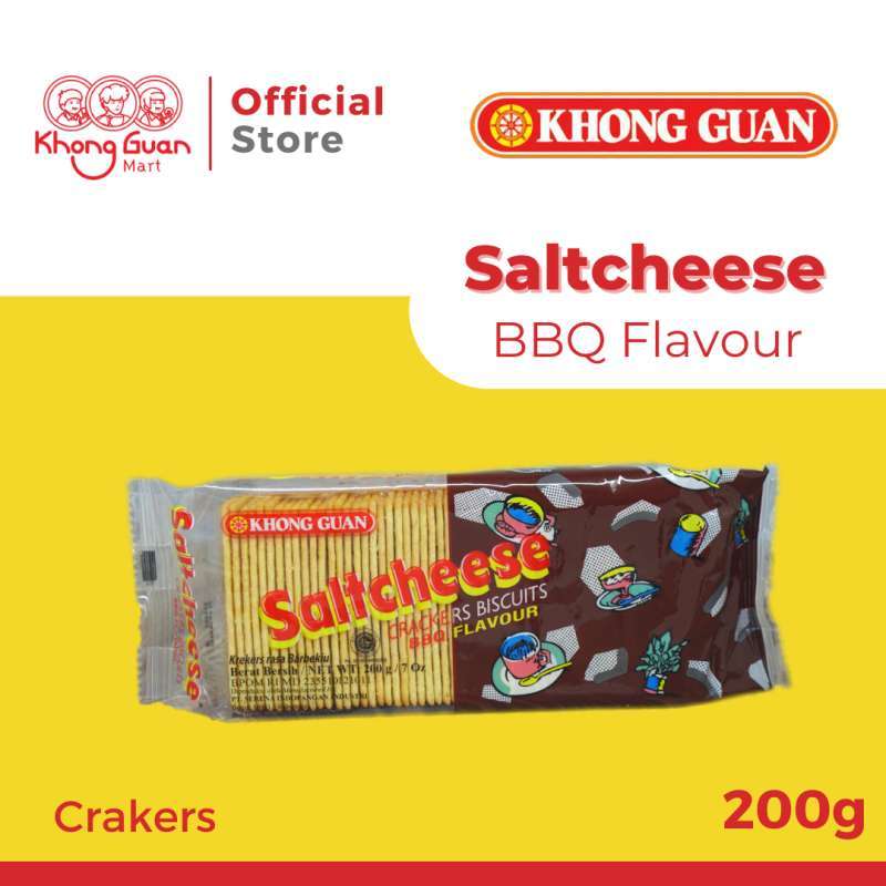 Jual KHONG GUAN SALTCHEESE BBQ 200 GR di Seller Khong Guan Mart - Kebon ...