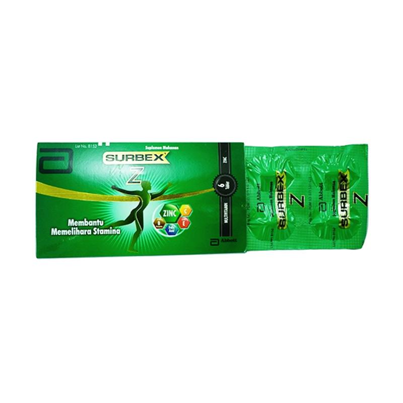 Jual Abbott Surbex-z Tablet Obat Kesehatan [6 Tablet-strip] Di Seller ...