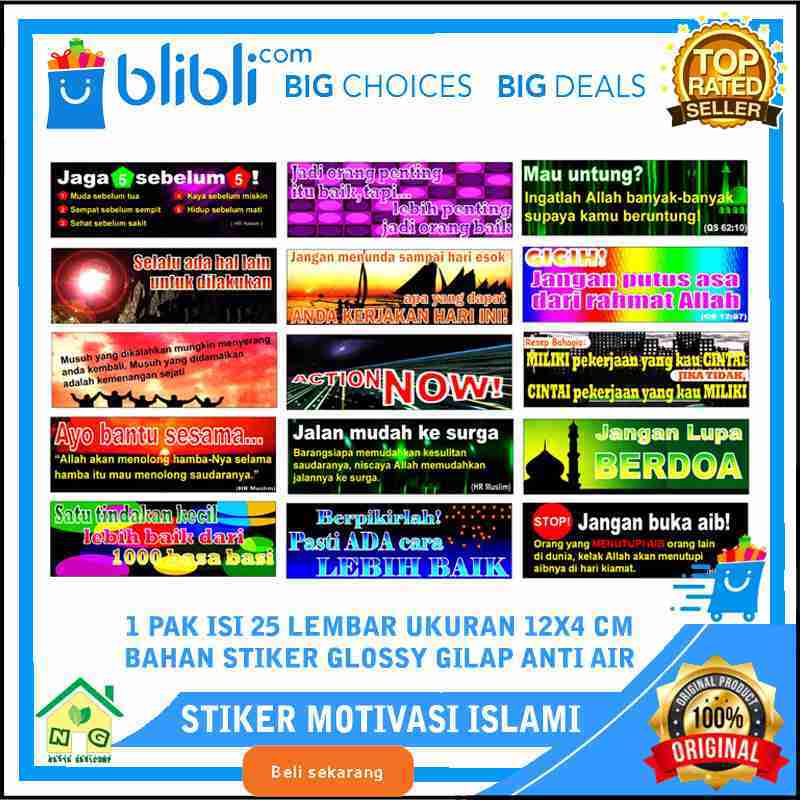 Jual Stiker Kata Kata Mobil Terbaru Dengan Harga Termurah Di 2024 | Blibli