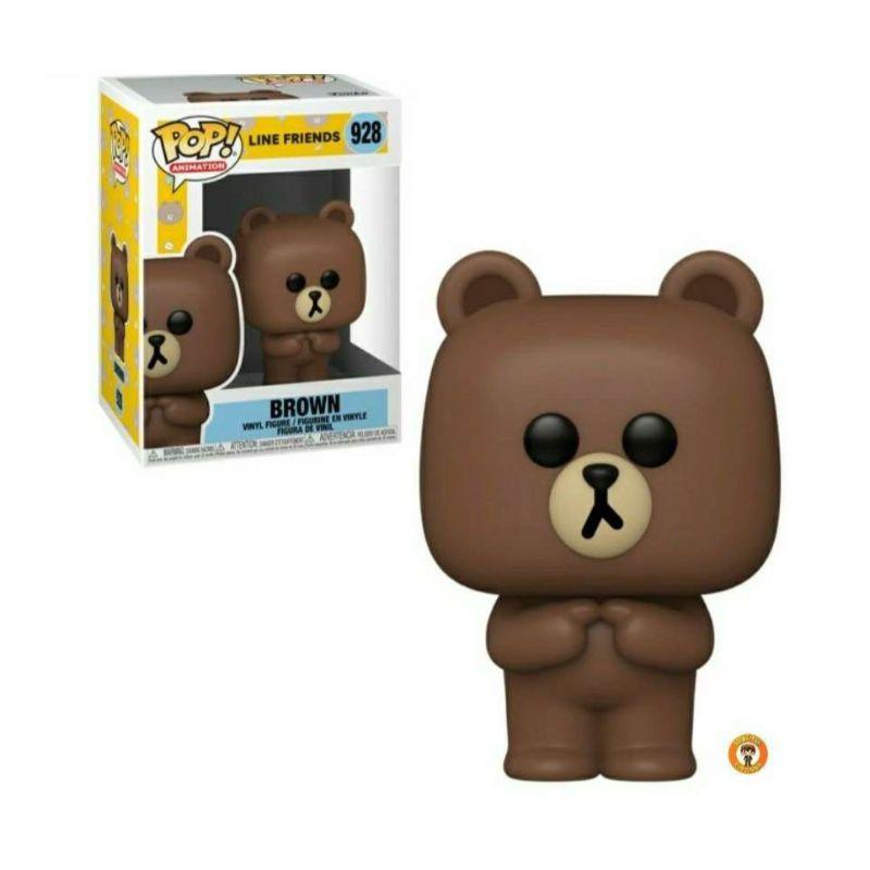 Jual Funko Pop Original - Animation - Line Friends - Brown Di Seller ...