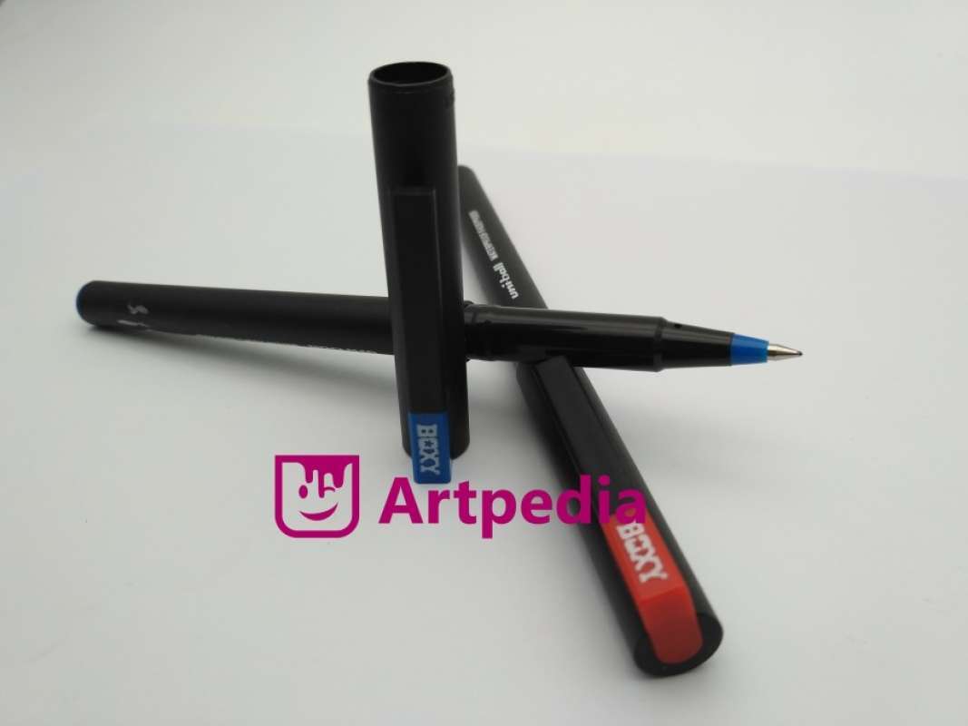 Jual Bolpoint / Pulpen Uni Ball Boxy 0.5- Ub-105 - Biru Di Seller ...