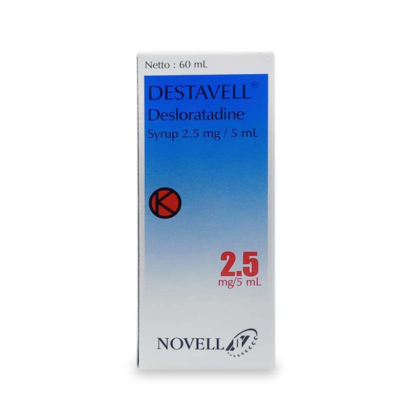 Jual Destavell Syrup 2.5mg/5ml 1 botol di Seller Apotek Farmaku Tomang ...