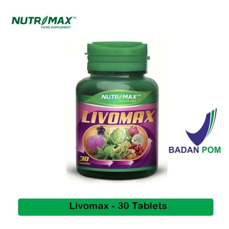 Jual Nutrimax Livomax Liver & Kidney Vitamin Hati & Ginjal - 30 Tablet ...