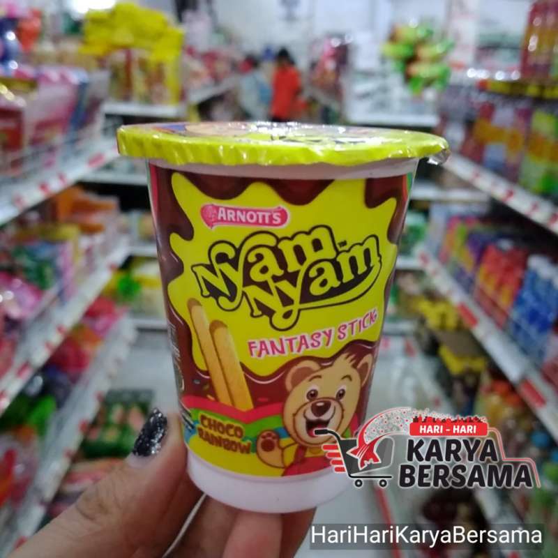 Jual ARNOTT'S NYAM NYAM FANTASY STICK SPARKING CHOC 22.5GR di Seller ... Jual ARNOTT'S NYAM NYAM FANTASY STICK SPARKING CHOC 22.5GR di Seller ...