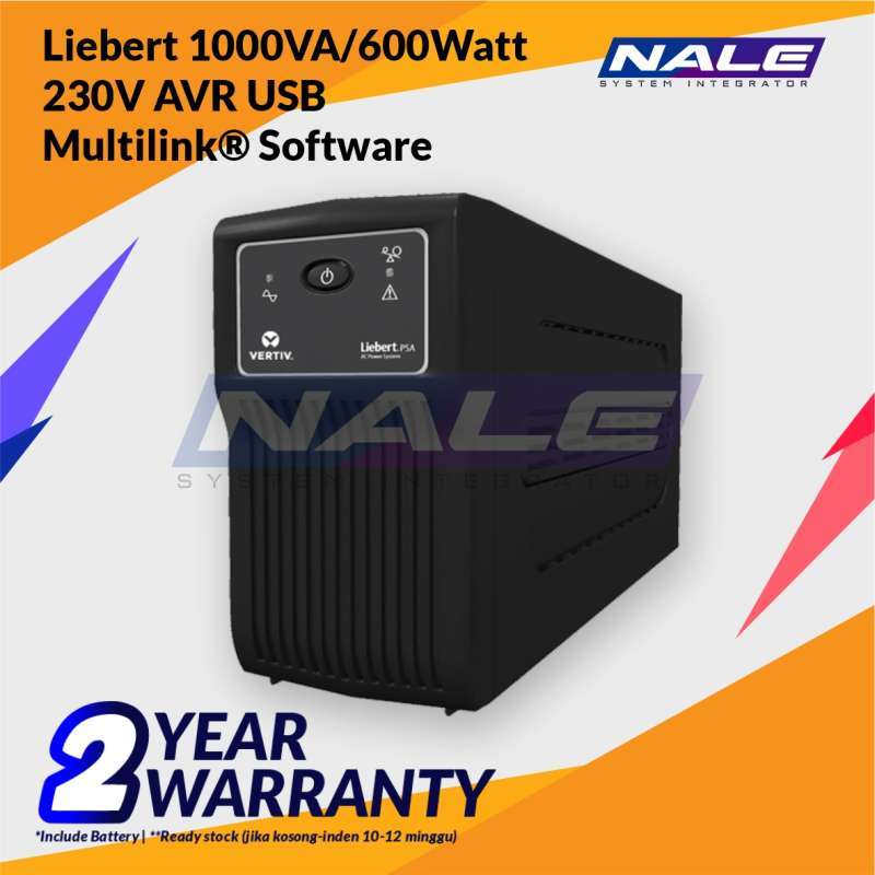 Jual Liebert 1000va/600watt 230v Avr Usb Multilink® Software Psa1000mt3 ...