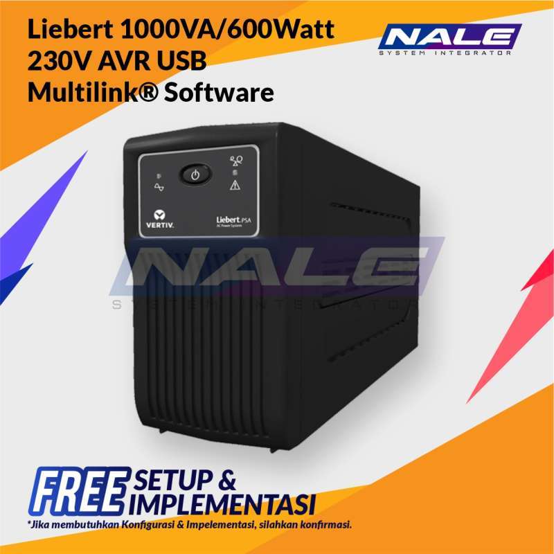 Jual Liebert 1000va/600watt 230v Avr Usb Multilink® Software Psa1000mt3-230u Di Seller Pt Nale ...