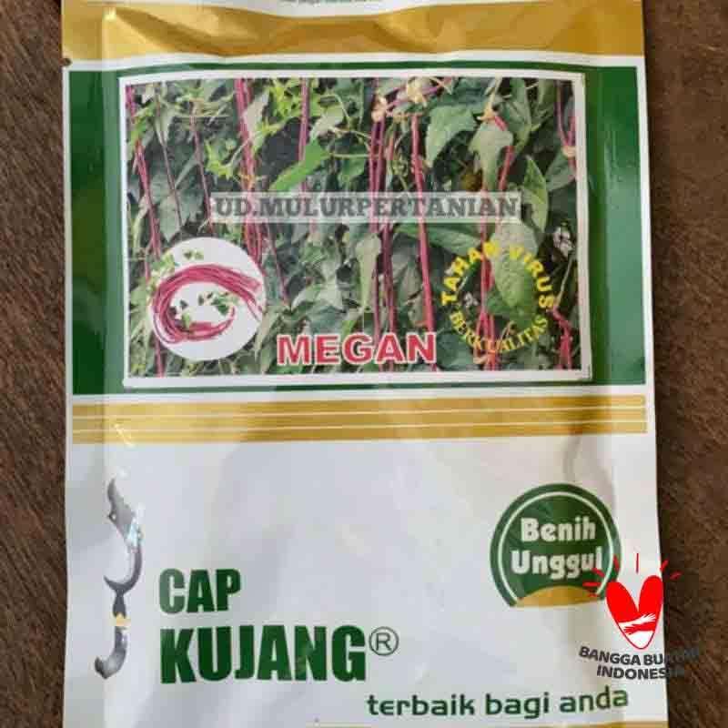 Jual Benih Kacang Panjang Megan Warna Merah Tahan Virus Isi 100 Gr Di ...