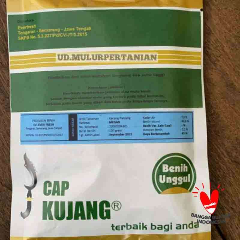 Jual Benih Kacang Panjang Megan Warna Merah Tahan Virus Isi 100 Gr Di ...