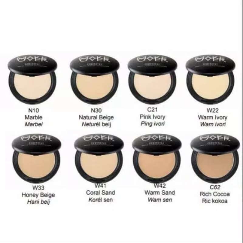Promo [NEW SHADES] Make Over Powerstay Matte Powder Foundation / powder ...