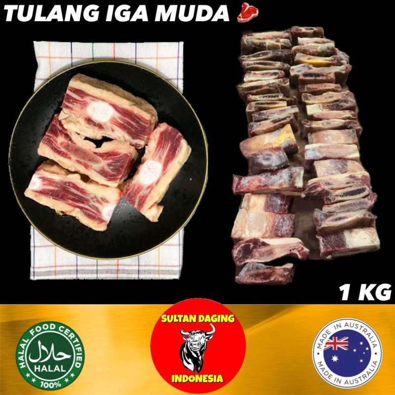 Promo Tulang Iga Sapi Sop 1 Kg Tulang Iga Muda Import Dari Australia