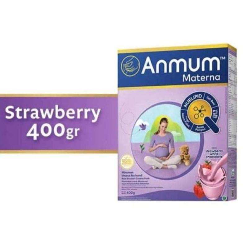 Jual ANMUM Materna Susu Ibu Hamil Strawberry White Chocolate [400 gr ...