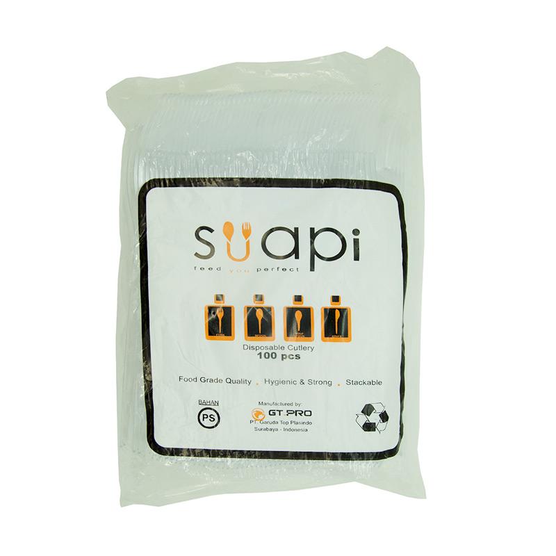 Jual Suapi Plastik Gardu Makan - Transparent [100 Pcs] Di Seller Sumber ...