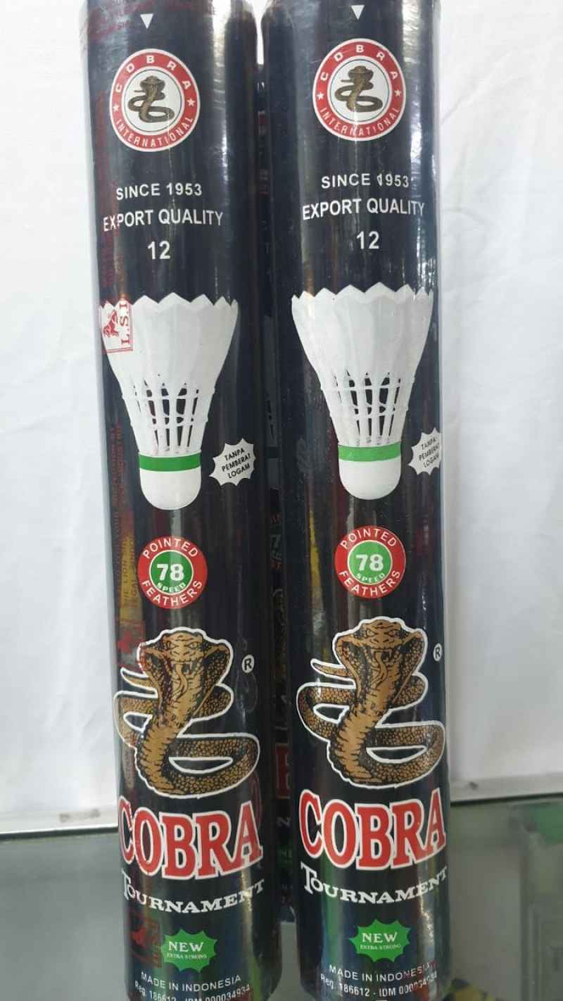 Jual Shuttlecock Badminton Merek King Cobra Extra Strong Original (kode ...