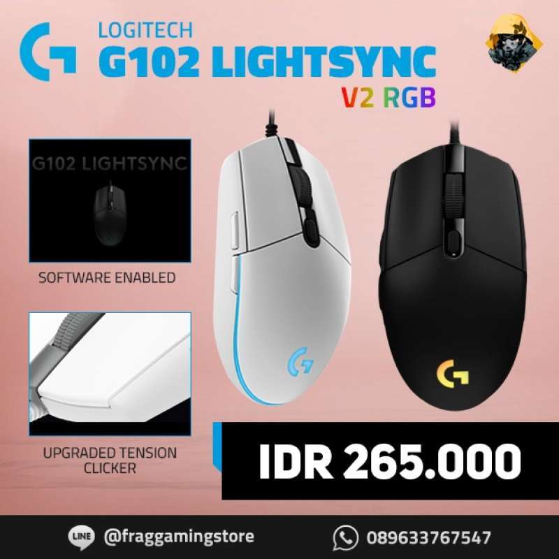 Jual Logitech G102 V2 Prodigy Original Murah - Harga Diskon Februari ...