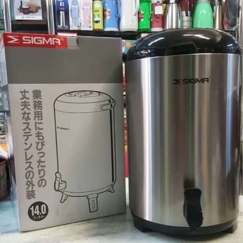 Jual Water Jug Sigma 14 Liter Stainless Steel - Dispenser Termos Besar ...