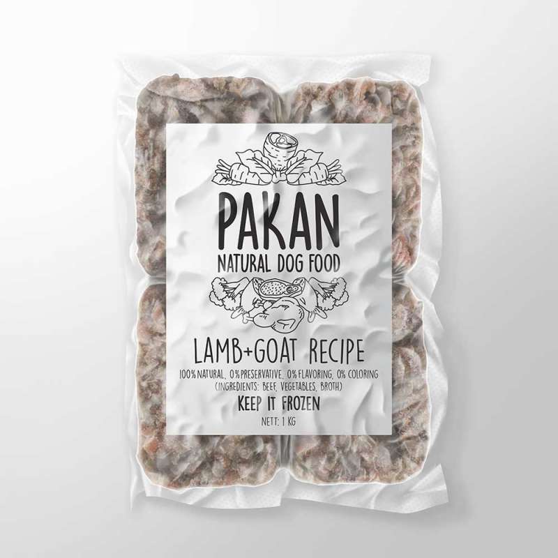 Jual Pakan Natural Dog Food Lamb + Goat Recipe di Seller PakanNatural ...