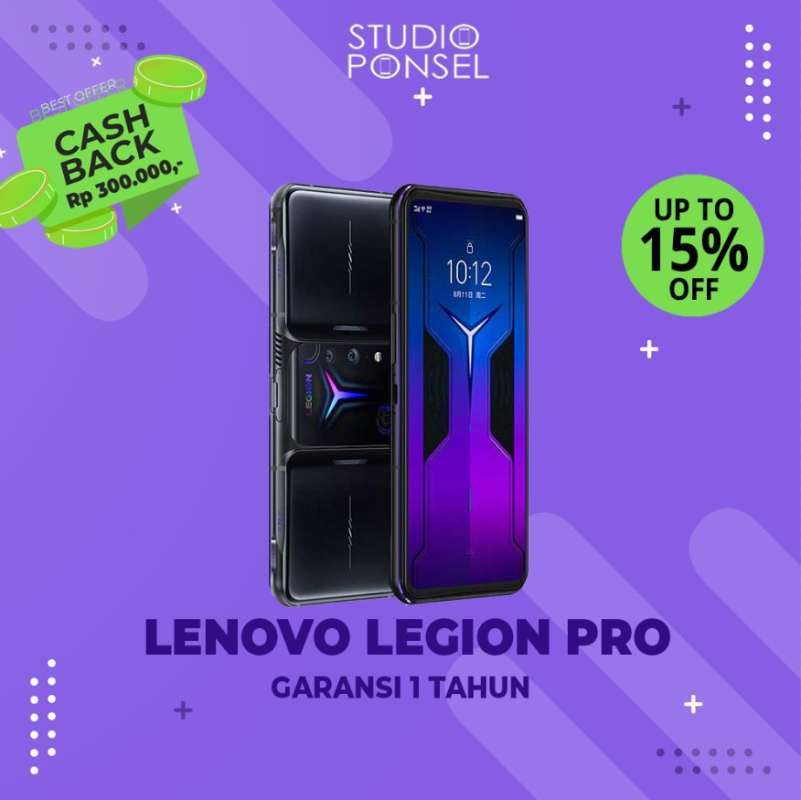 Jual Lenovo Legion Gaming Phone Pro 12GB 256GB SD850 Dual SIM 5G di ...