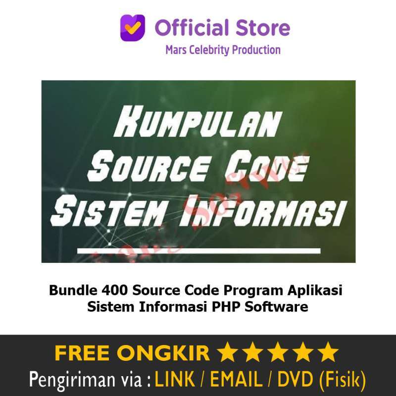 Jual Bundle 400 SC Source Code Program Aplikasi Sistem Informasi PHP Software di Seller Mars ...