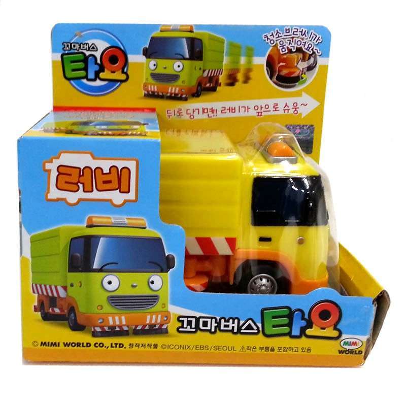 Jual Iconix Tayo The Little Bus Ruby Sweeper Cleaning Truck TYX217015 ...