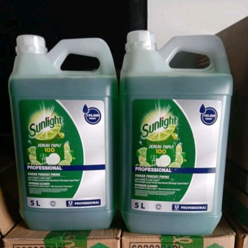 Jual sunlight sabun cuci piring 5 liter di Seller L'epicer - Petamburan ...