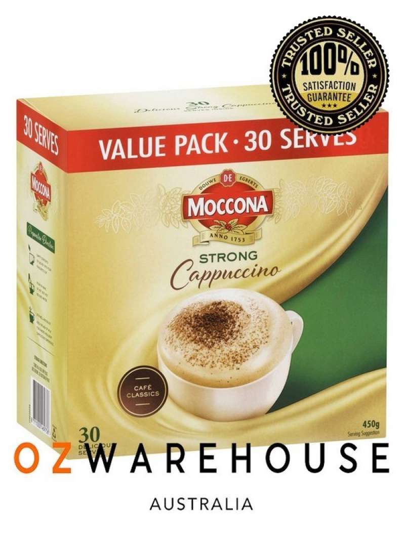 Jual Moccona Strong Cappuccino Sachets 30 Pack Di Seller Ozwarehouse - Jagalan, Kota Surakarta ...