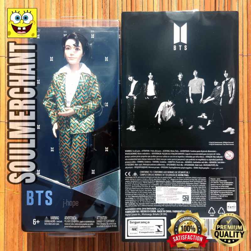 Jual BARBIE BTS J-HOPE IDOL FASHION DOLL - CAREER COWO PRIA ORIGINAL ...