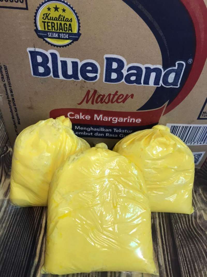 Jual Mentega Blue Band Master Cake Repack 500 gr / Mentega Blue Band ...