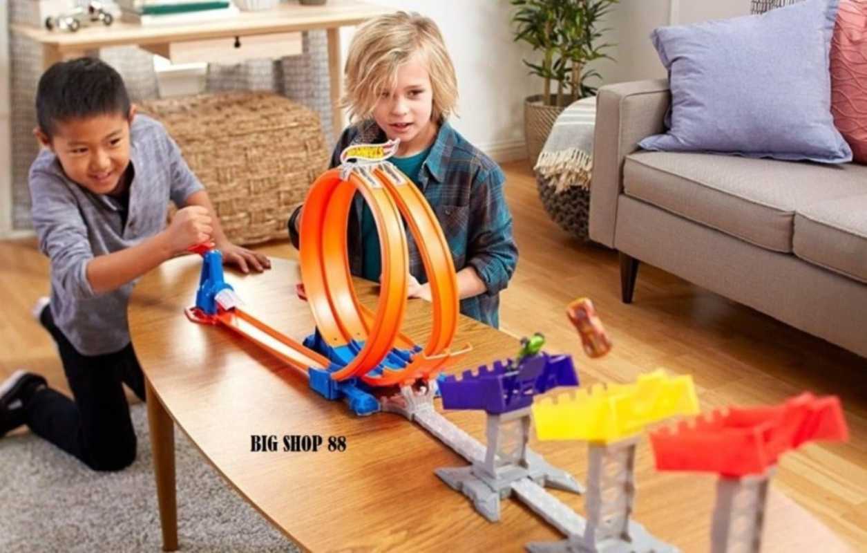 Promo Track Hot Wheels Launch Loop And Score Ori Diskon 34% Di Seller ...