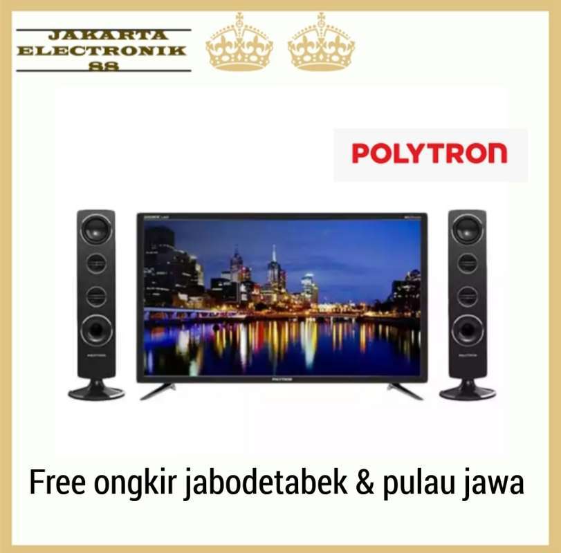 Jual POLYTRON LED TV 32 Inch HD - PLD32T1850 [Speaker Tower] FREE ONGKIR JABODETABEK & PULAU ...