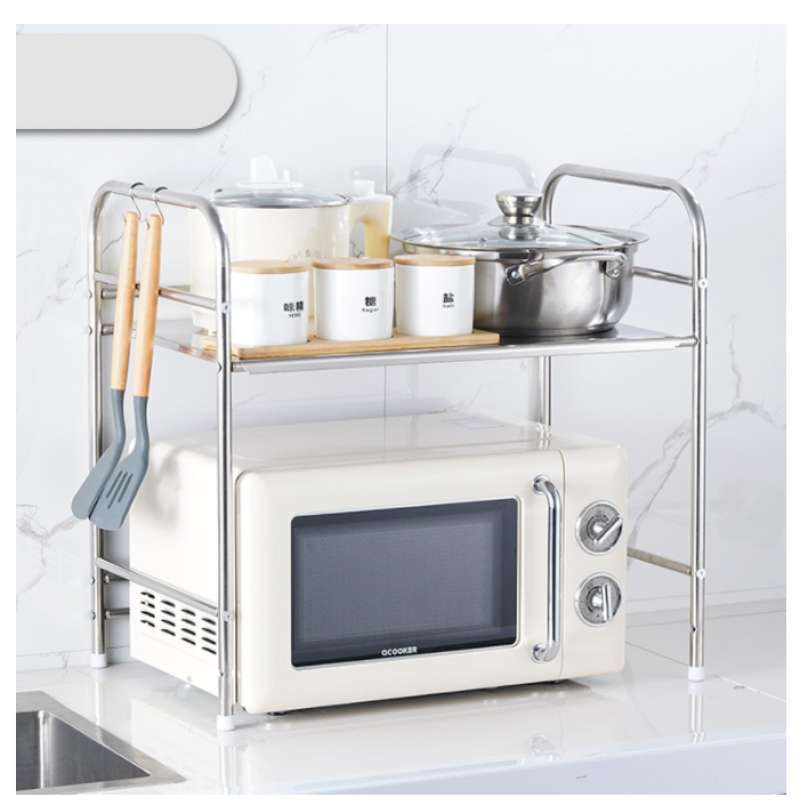 Promo Rak Oven Microwave Stainless Steel Dapur 2 Susun Oven Rack ...