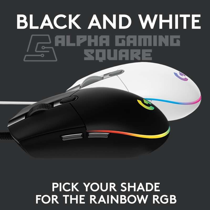 Jual Logitech G102 Lightsync Gaming Mouse - Black Di Seller Alpha Gaming Square - Alpha Gaming ...