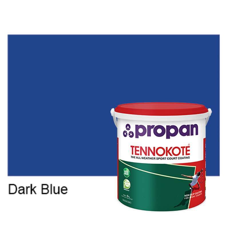 Promo PROPAN Tennokote TNK-1000WA Cat Lapangan [5 kg] Dark Blue Diskon ...