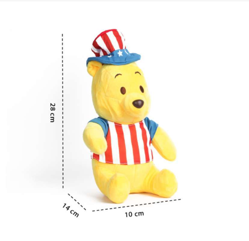 Promo Boneka Beruang Winnie The Pooh Ukuran 28x10 Bahan Lembut Dan ...