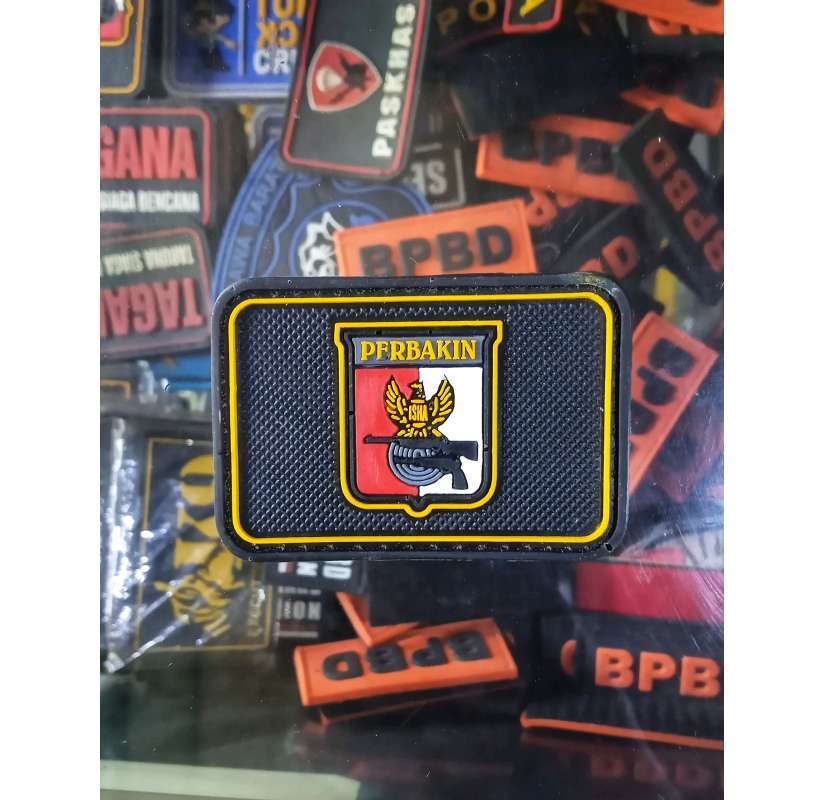 Jual Patch Rubber/patch Rubbee Perbakin/emblem/bordir Di Seller Store ...