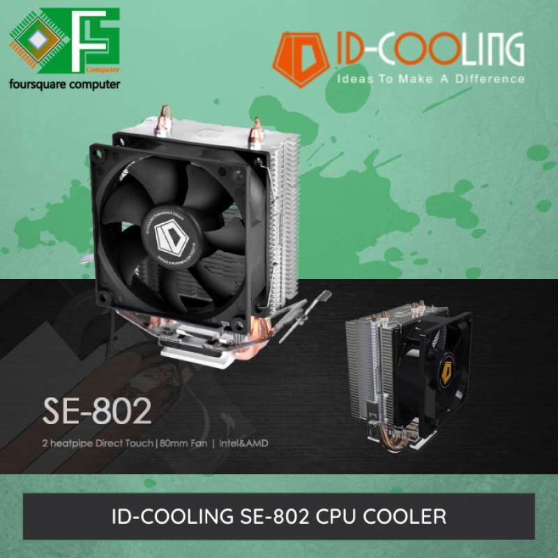 Jual ID-Cooling IDCooling SE-802 | ID Cooling SE 802 CPU Cooler di Seller FS Computer - Babakan ...