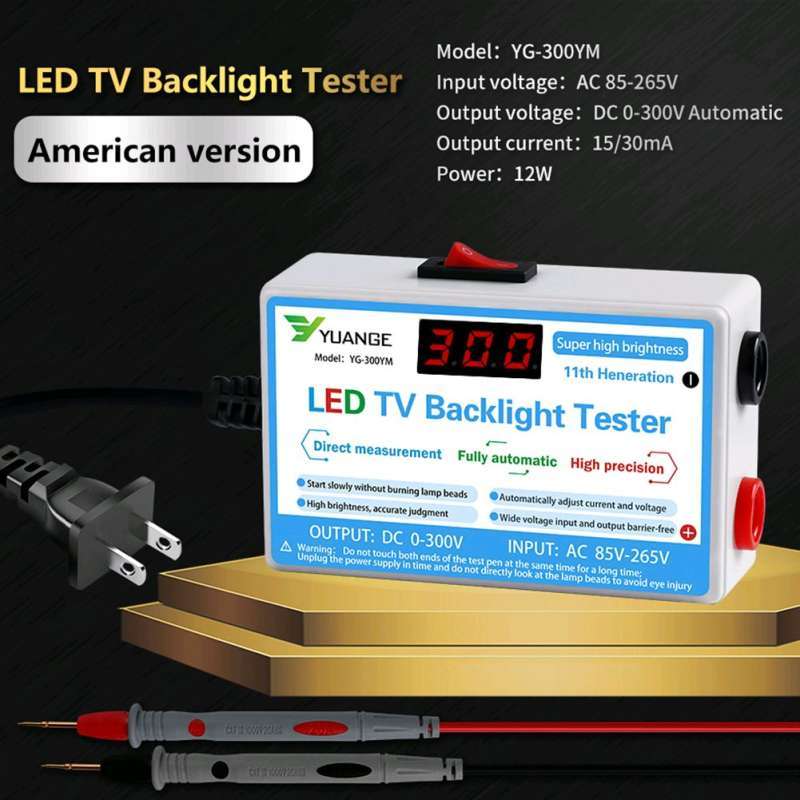 Jual LED TV Backlight Tester 0 -300V Lampu LED Strip Kancing TV Monitor ...