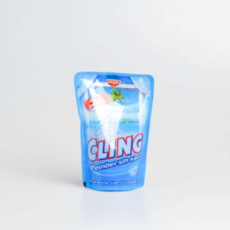 Jual CLING GLASS CLEANER OCEAN [1 POUCH x 425 ML] di Seller Ranch ...