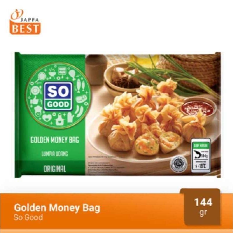 Jual SO GOOD GOLDEN MONEY BAG LUMPIA UDANG [114 G] Halal di Seller ...