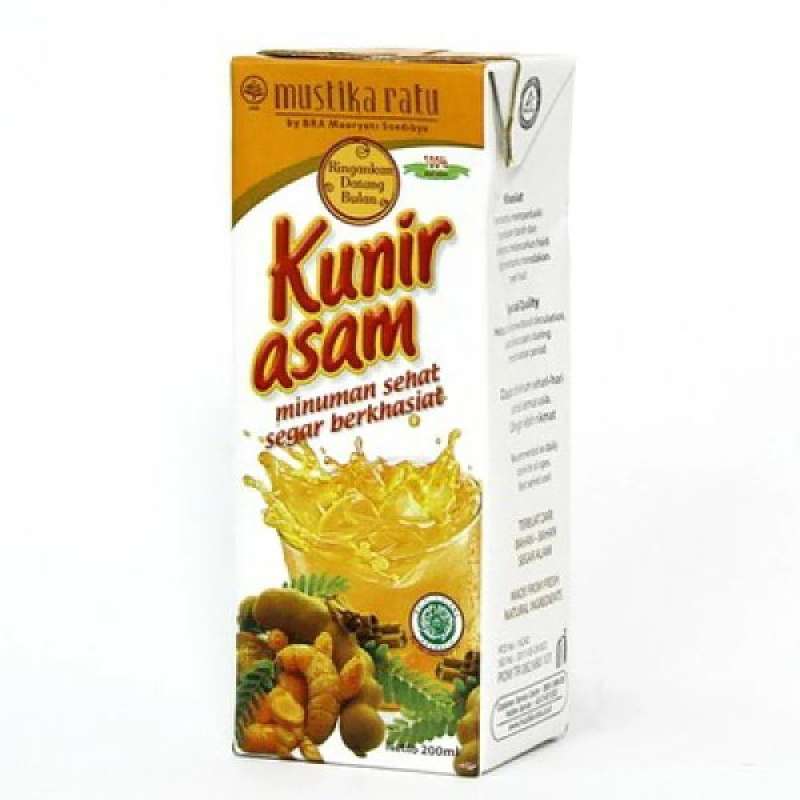 Jual Mustika ratu minuman kunir asam 200ml di Seller Farmers Market ...