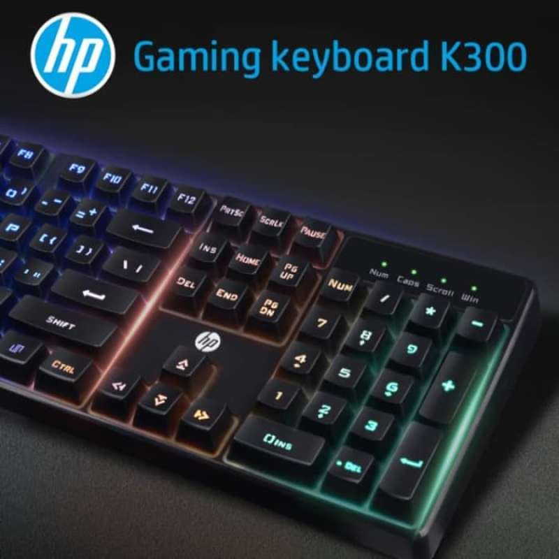 Promo Hp Keyboard Gaming Membrane K300 Original Diskon 47% di Seller ...