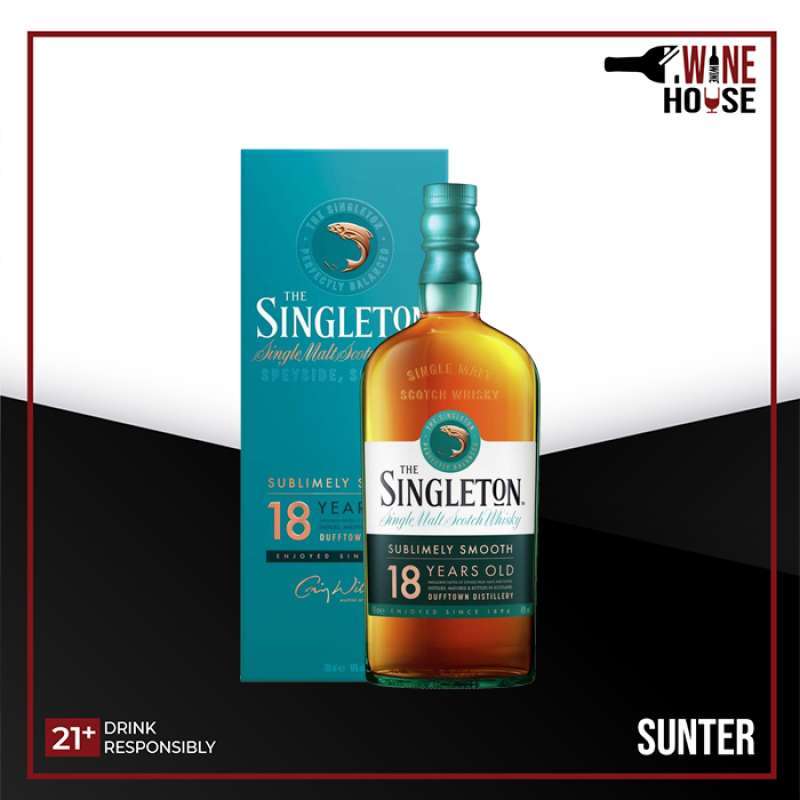Jual The Singleton 18 Years Dufftown - Singlemalt Scotch Whisky di ...