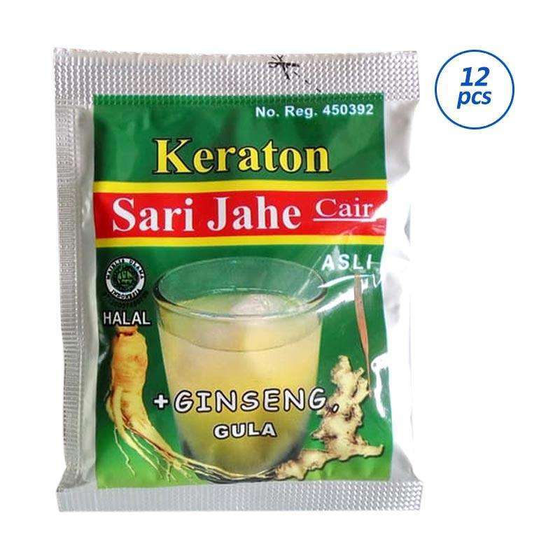Promo Keraton Sari Jahe Cair Minuman [12 Sachet/ 30 mL] Diskon 25% di ...