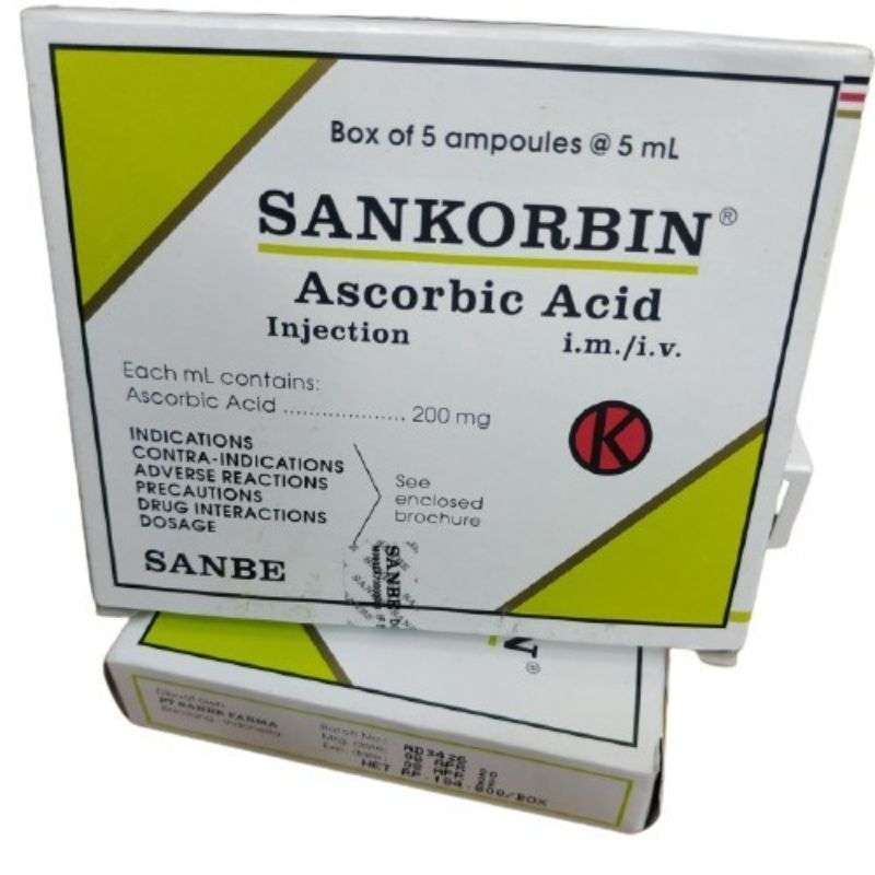 Jual Sankorbin 200mg-ml Inj Di Seller Viva Apotek Authorized Denpasar ...