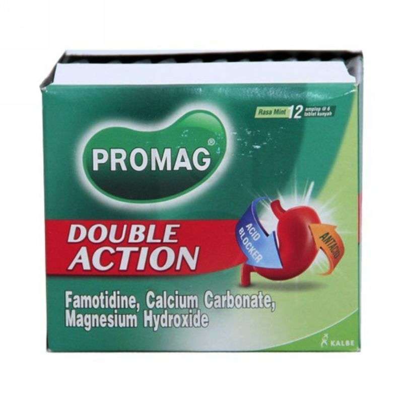 Jual PROMAG DOUBLE ACTION STRIP 6 TABLET di Seller Apotek Mose Sawah ...
