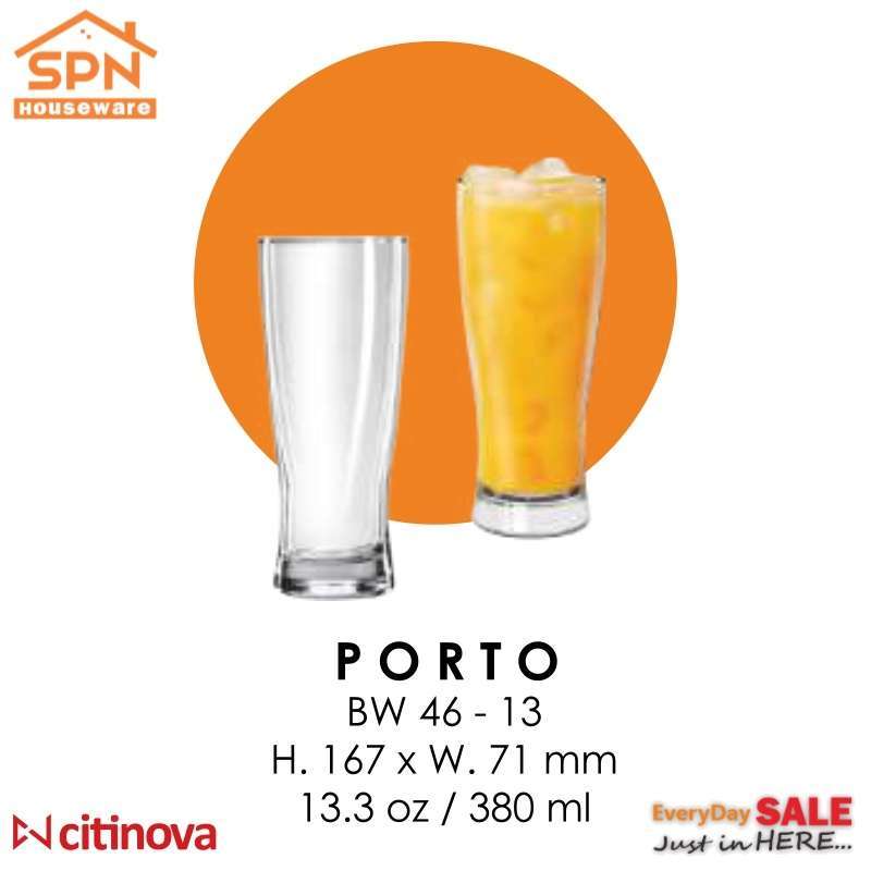 Jual Gelas Porto BW46 CITINOVA di Seller SPN Houseware - SPN Houseware ...