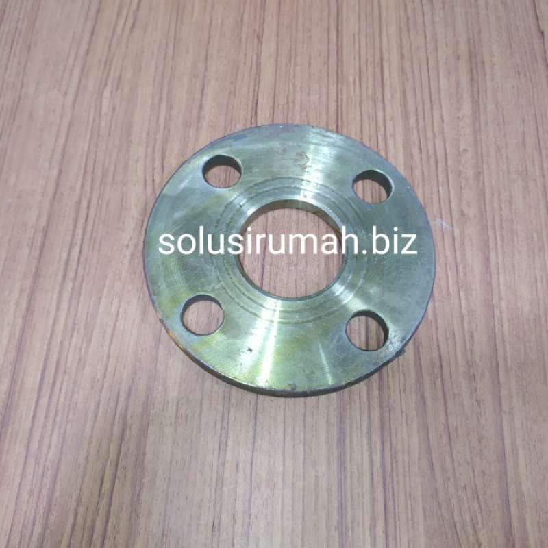 Jual FLANGE BESI 1 1/2 INCH 48 X 138 MM FITING GALVANIS PLANDES BESI ...