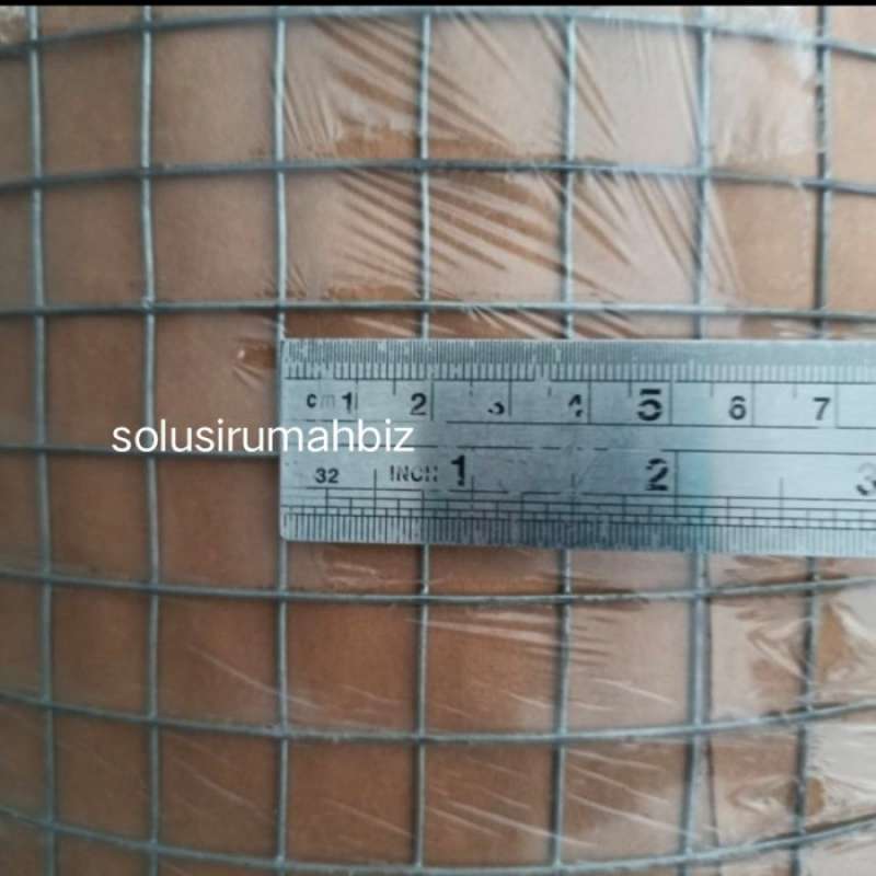Jual Per Meter Wire Mesh Kotak 3/4 TEBAL 1.1mm Ram Loket Kawat Galvanis ...